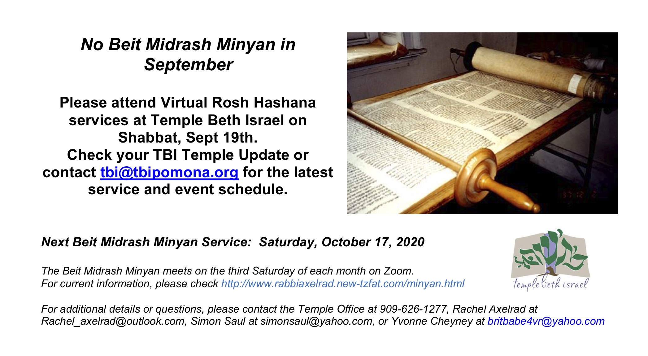 Home - Temple Beth Israel